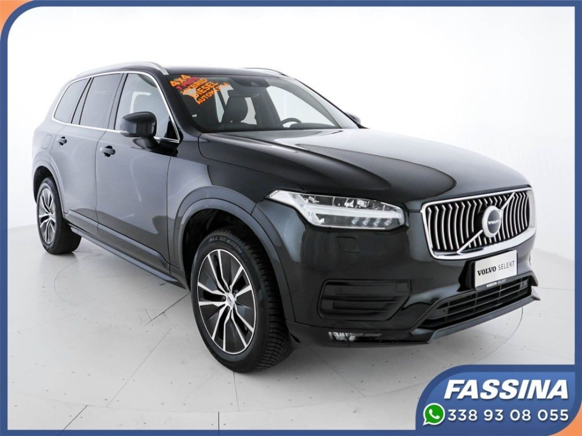 Volvo XC90 B5 (d) AWD Geartronic 7 posti Momentum Pro Usata Ibrida Diesel/Elettrico con 10.500 ...