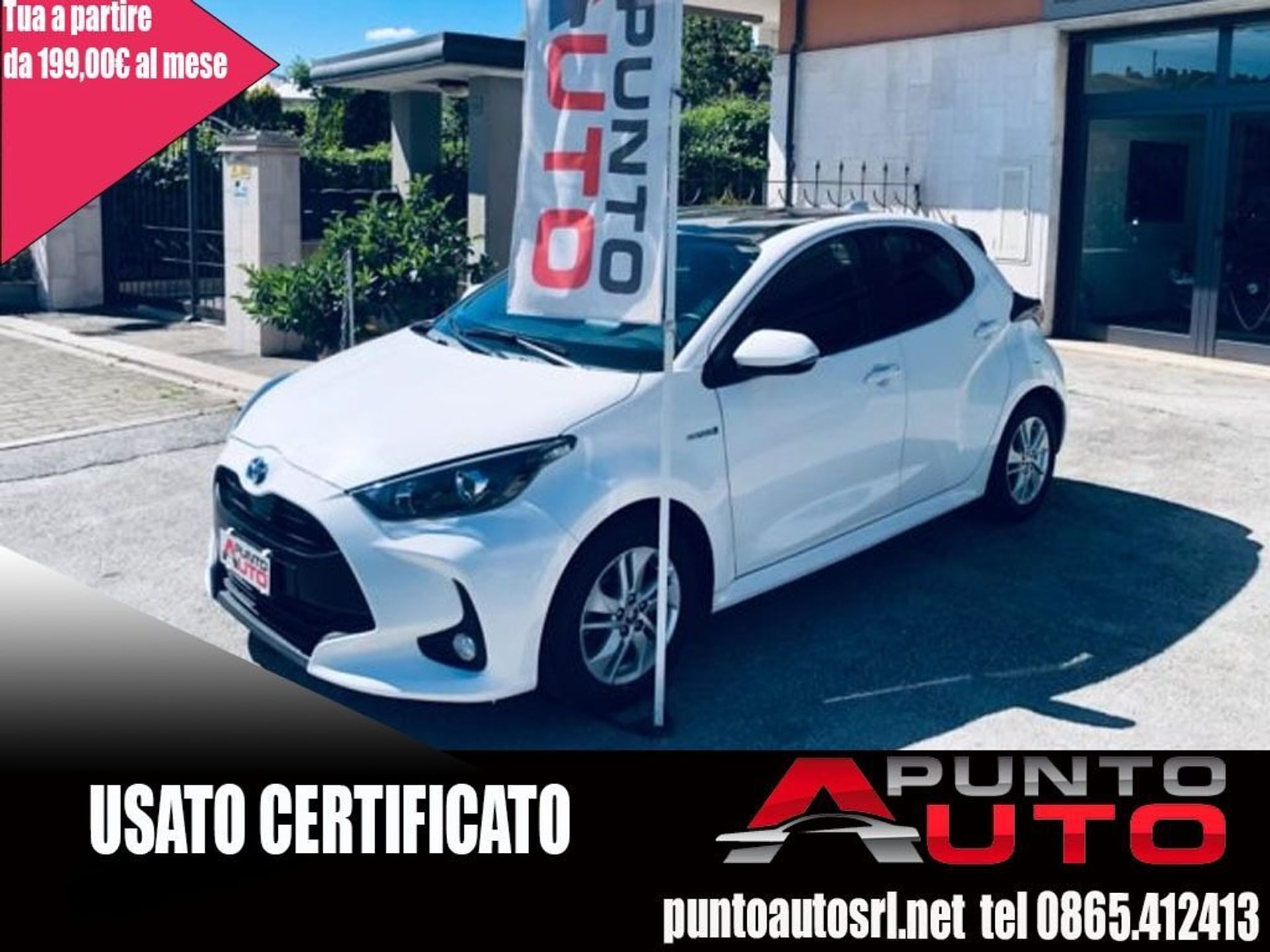 Toyota Yaris 1.5 Hybrid 5 porte Business Usata Ibrida Benzina con 58. ...