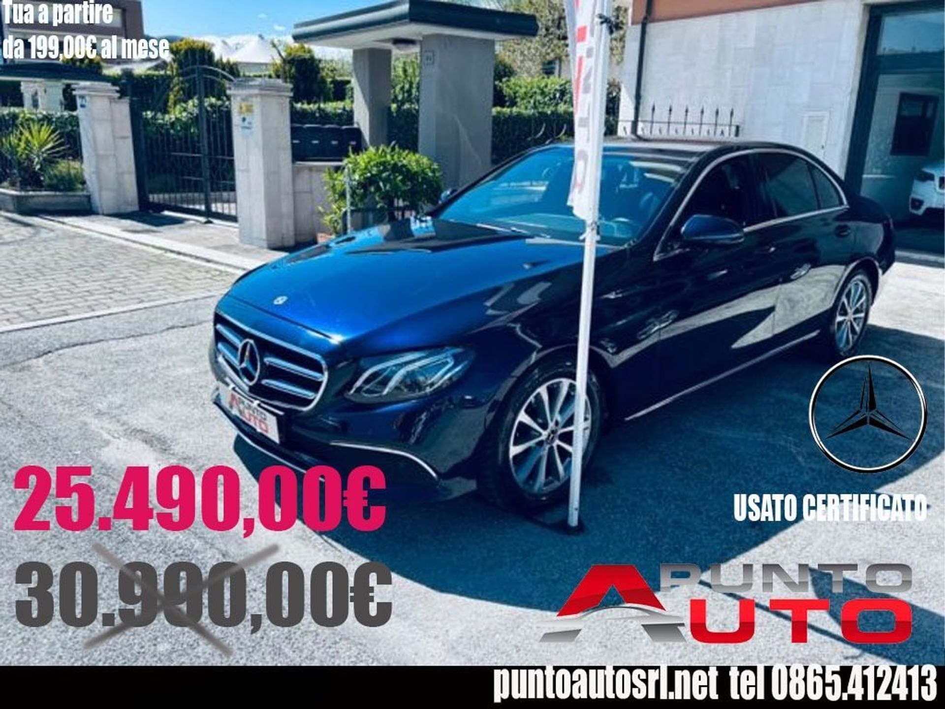 Mercedes-Benz Classe E d Auto Business Extra LED- Usata Diesel con 105. ...