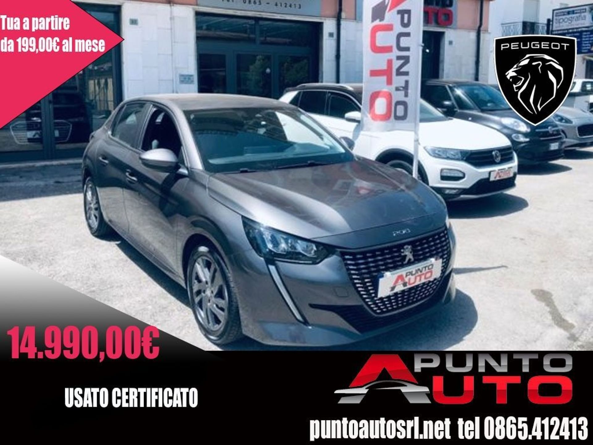 Peugeot 208 BlueHDi 100 Stop&Start 5 porte PACK ALL Usata Diesel con 79 ...