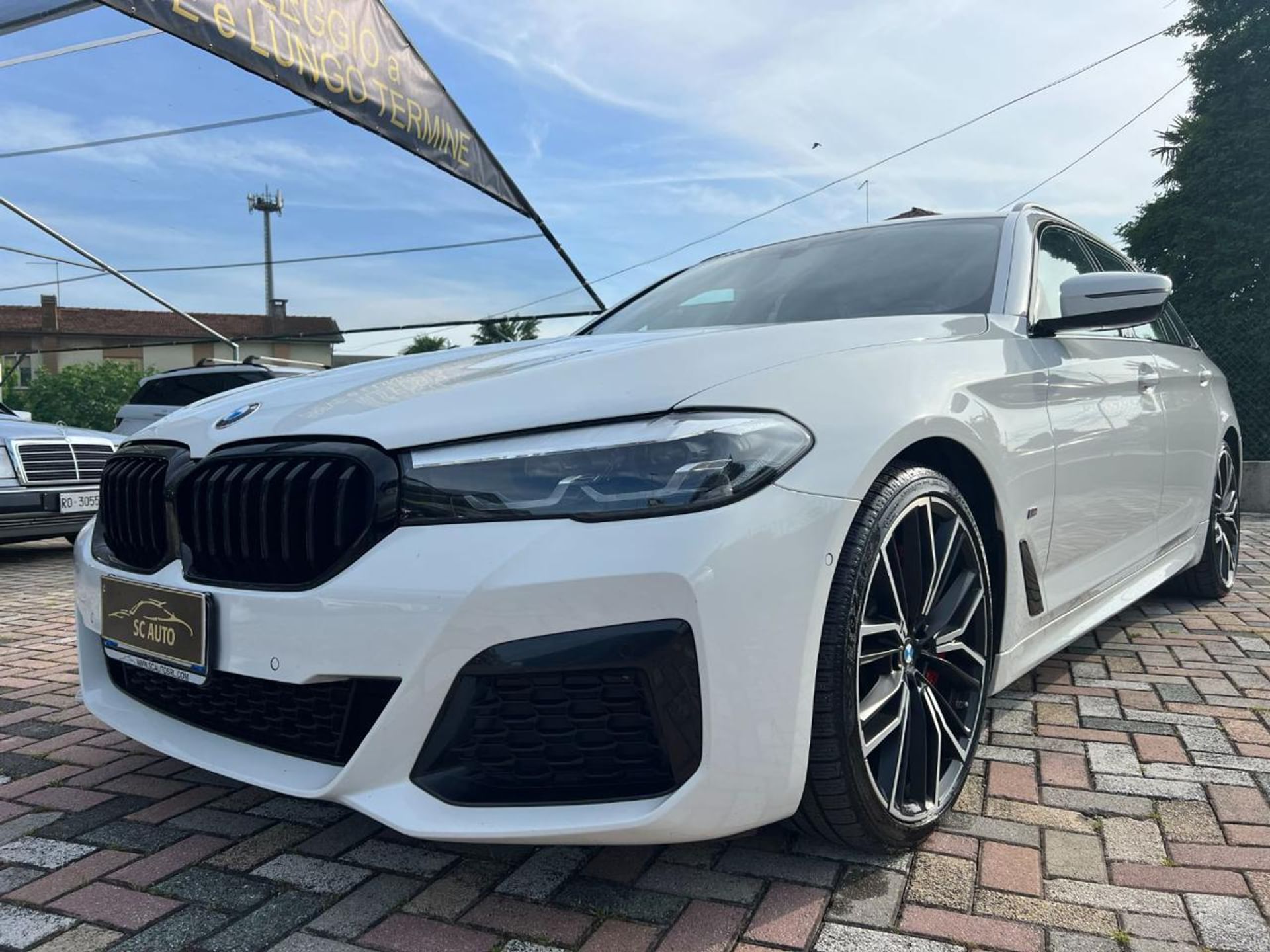 BMW Serie 5 540d d 48V xDrive Touring Msport Usata Ibrida Diesel ...