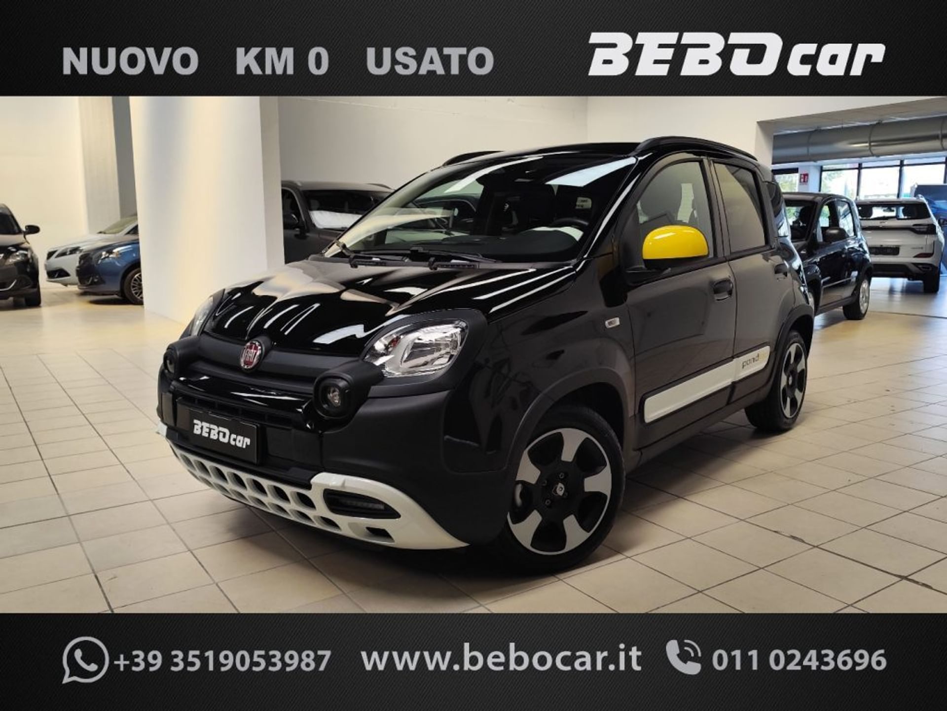 Fiat Panda 1.0 FireFly S&S Hybrid Pandina Cross Nuova Ibrida con 3 km a ...