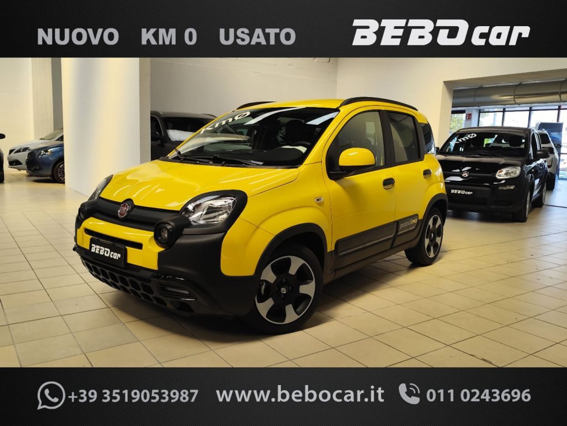 Fiat Panda 1.0 FireFly S&S Hybrid Pandina Cross Nuova Ibrida con 3 km a ...
