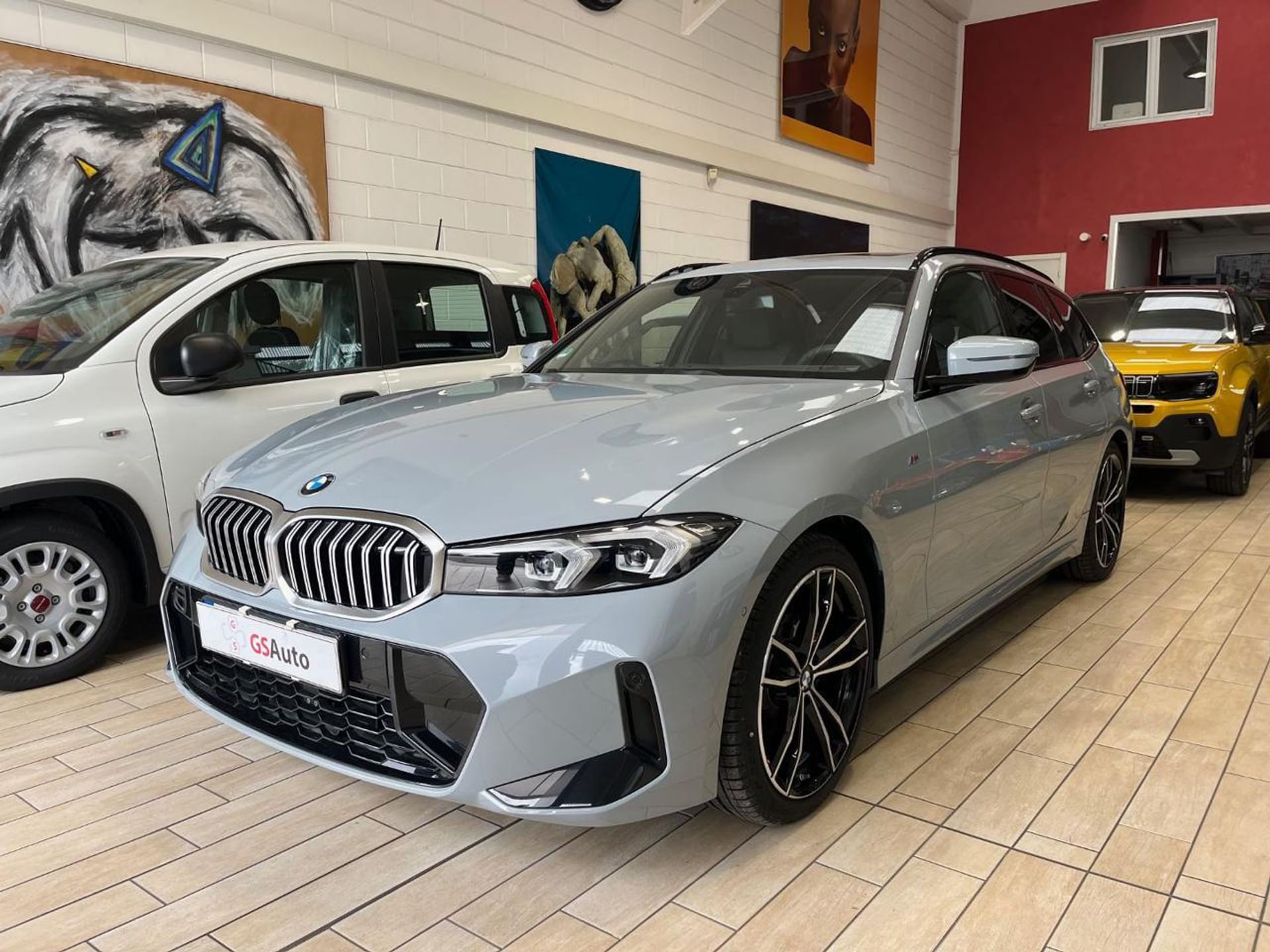 BMW Serie 3 320d d 48V xDrive Touring Msport Nuova Ibrida Diesel ...