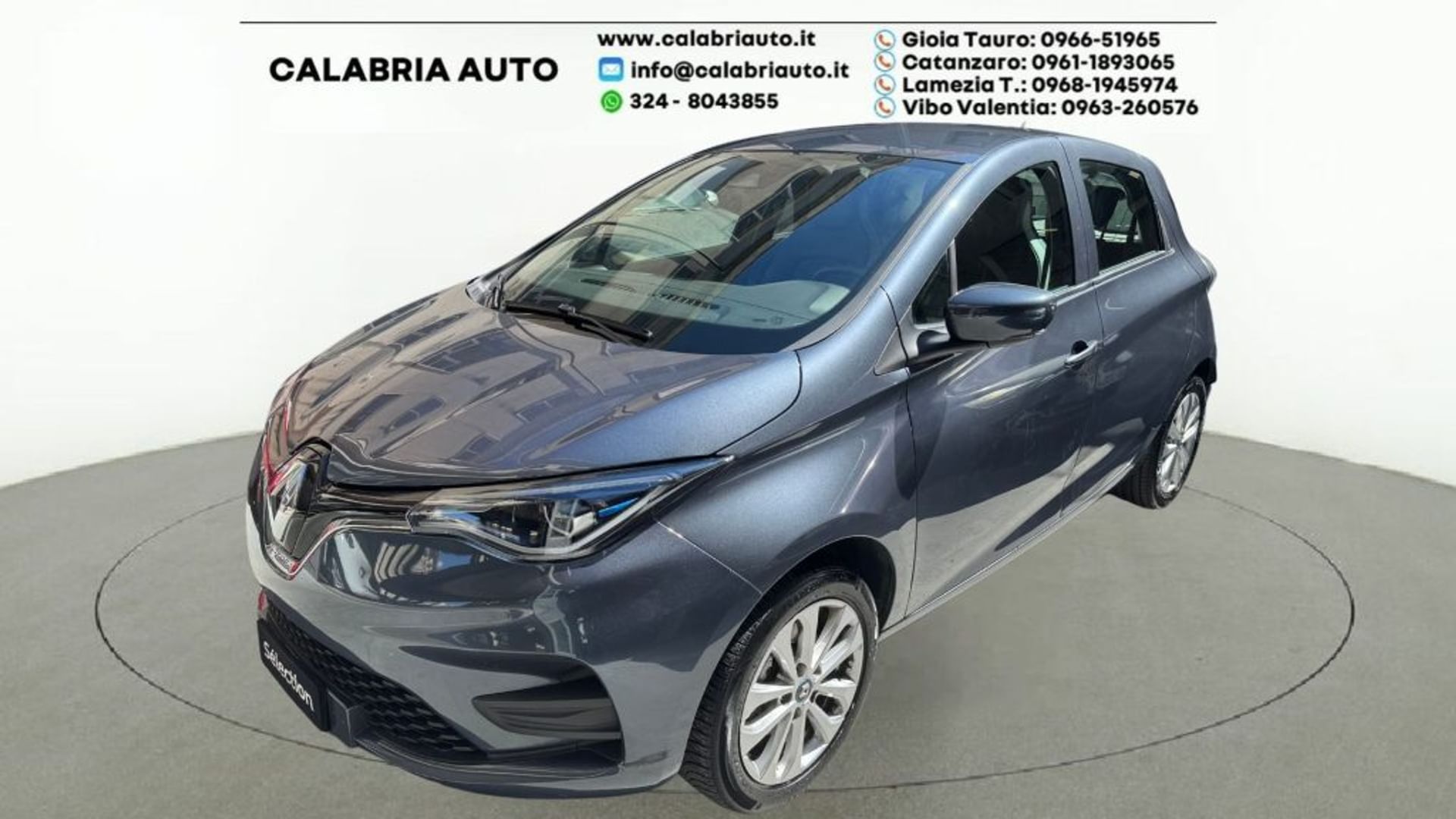 Renault ZOE Zen R135 Usata Elettrica con 42.453 km a Gioia Tauro (RC ...
