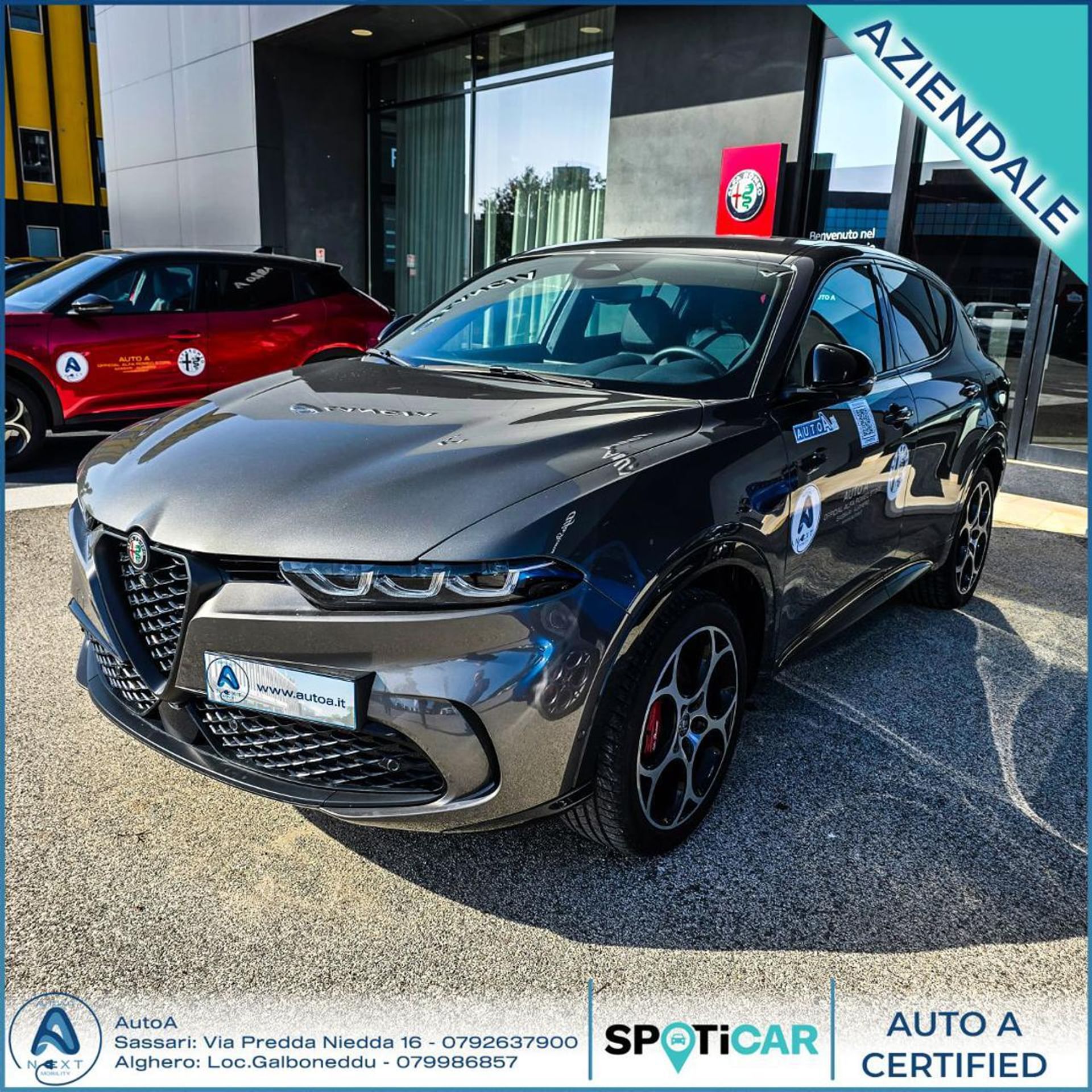 Alfa Romeo Tonale 1.3 280 CV PHEV AT6 Q4 Veloce Usata Ibrida con 9.000 km a Sassari (SS ...