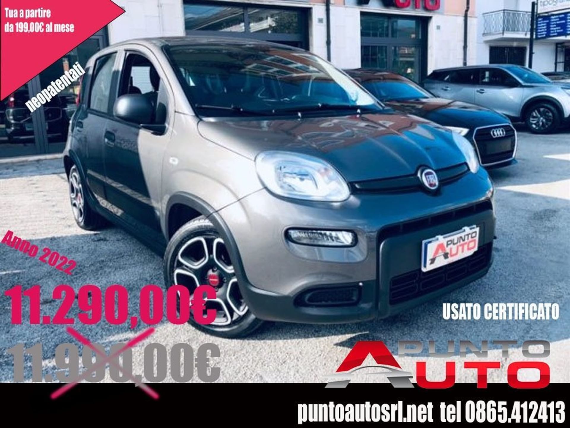 Fiat Panda 1.0 FireFly S&S Hybrid City Life Usata Ibrida Benzina con 60 ...