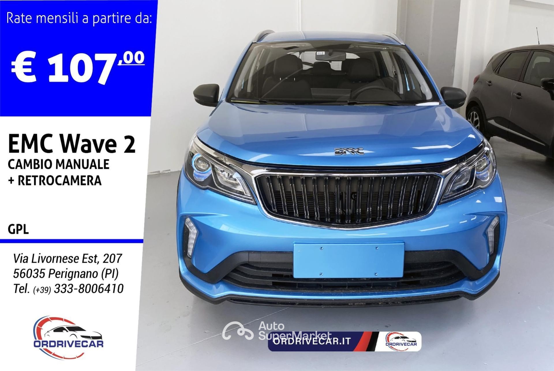 EMC Wave 2 MANUALE + RETROCAMERA Nuova GPL con 0 km a Perignano (PI ...