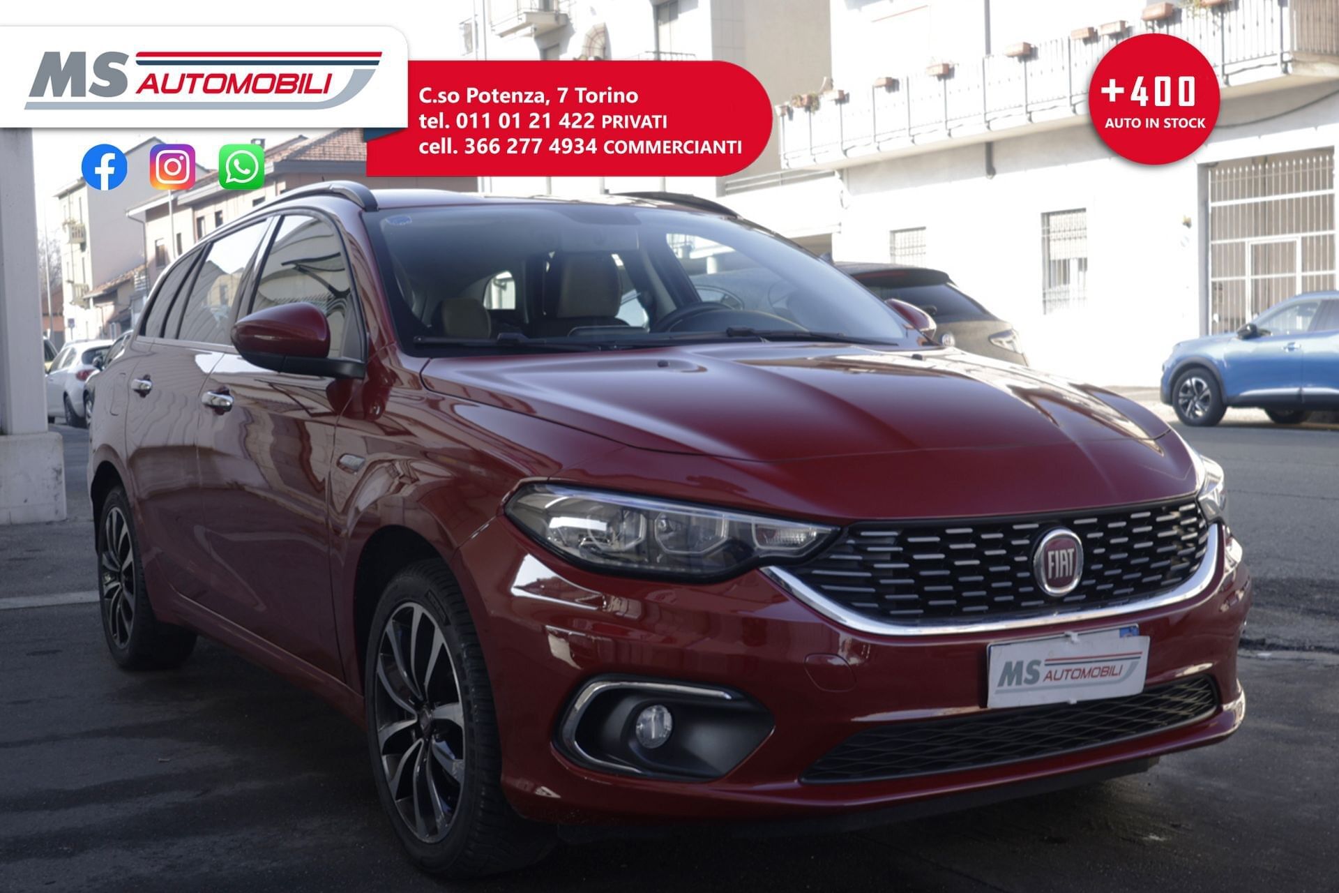 Fiat Tipo FIAT Tipo 1.6 Mjt S&S DCT SW Lounge Unicoproprietario Usata ...