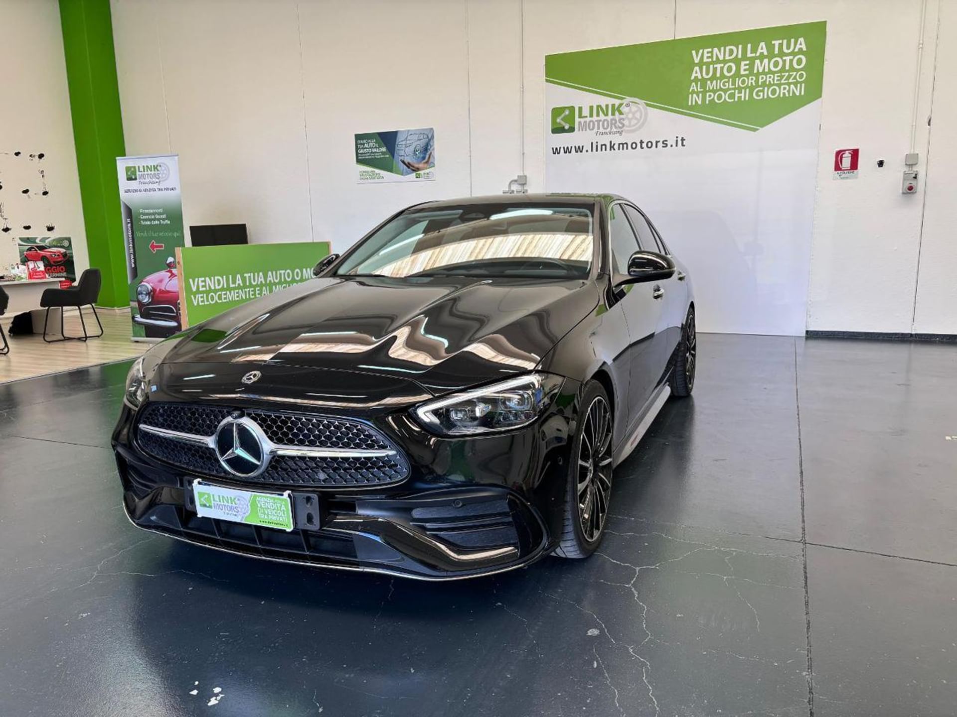 Mercedes-Benz Classe C d AMG PREM, KM CERT, PELLE/ALC, FULL LED. Usata ...