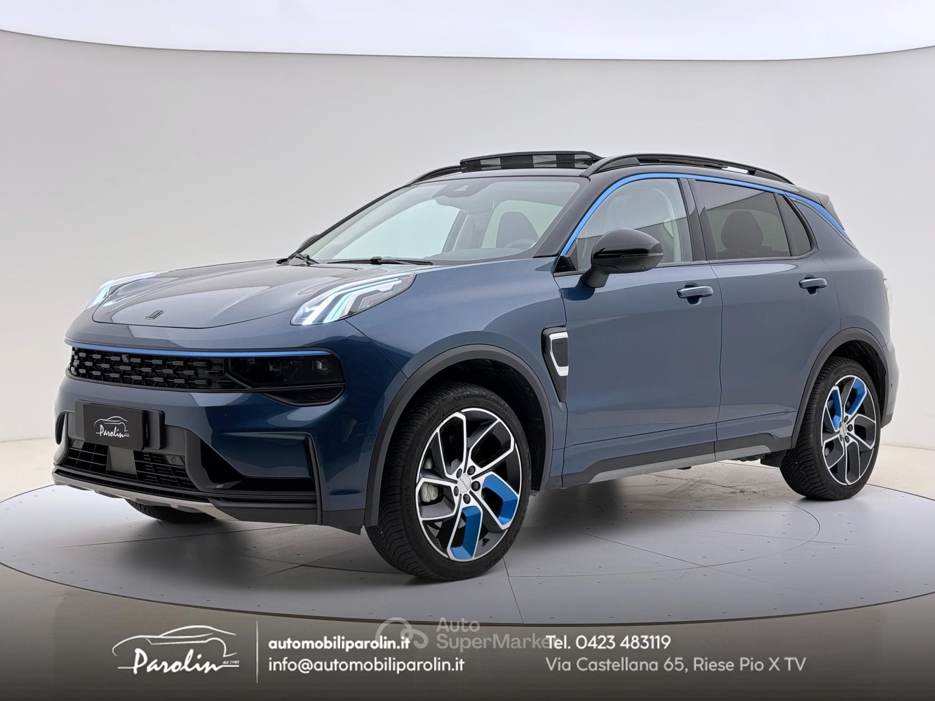 Lynk & Co 01 PHEV Prezzo REALE Tetto-CarPlay-LED-360°-20'' Usata Ibrida con 28.700 km a Riese ...