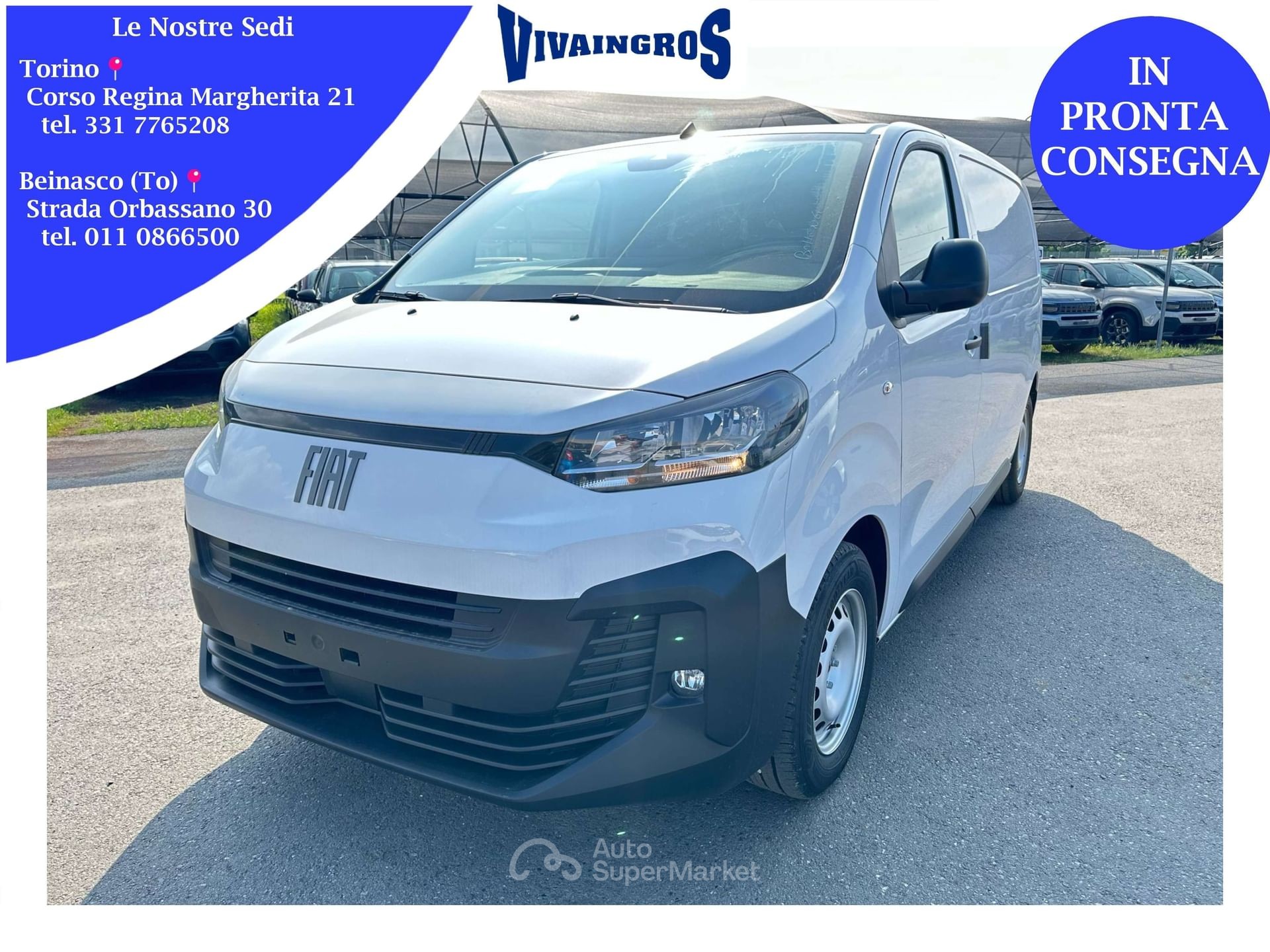Fiat Scudo serie 3 L2H1 1.5 BlueHDi 120CV Autocarro VAN Nuova Diesel ...