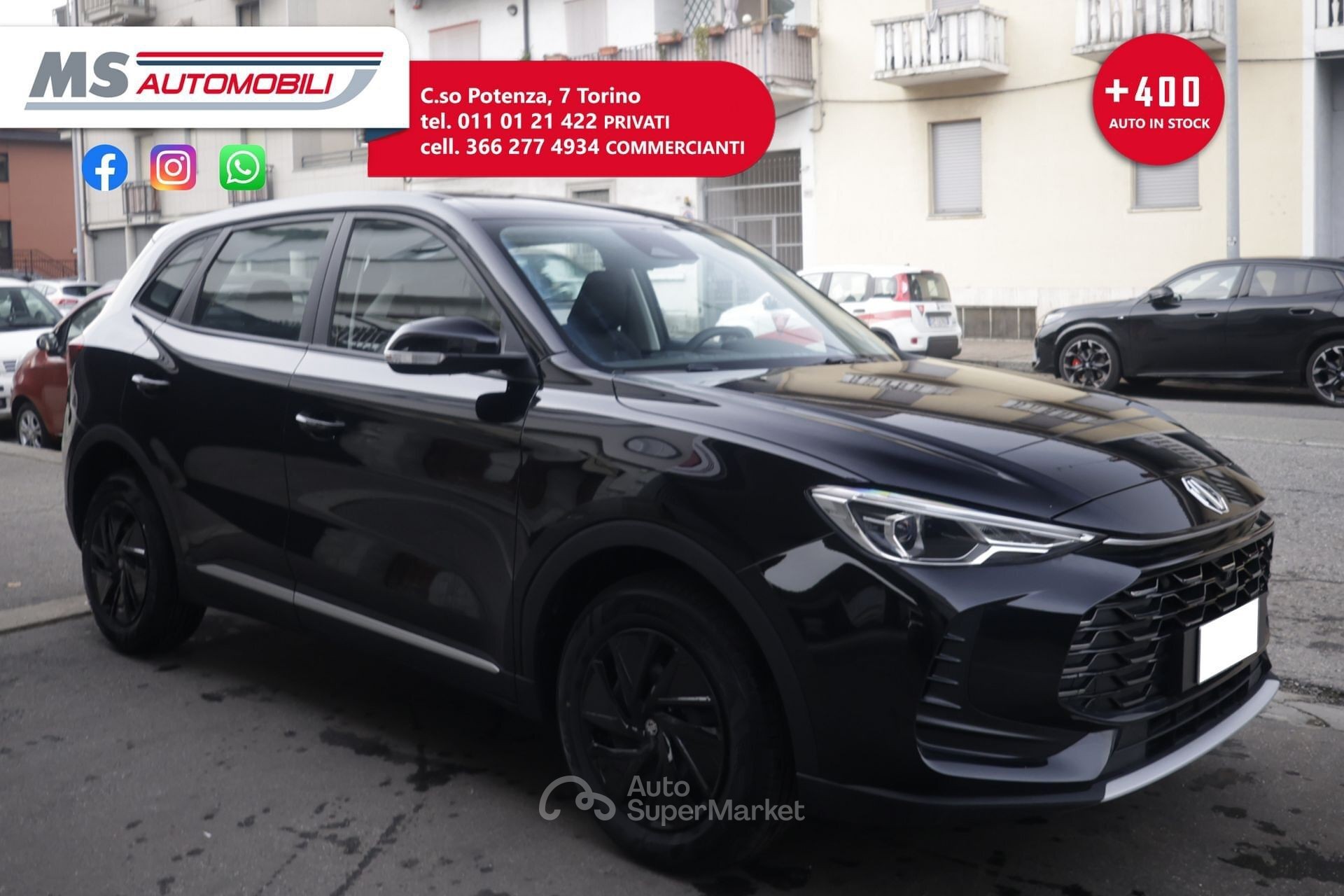 MG ZS MG ZS 1.5 MT STD PEBBLE BLACK KM0 Nuova Benzina con 100 km a ...