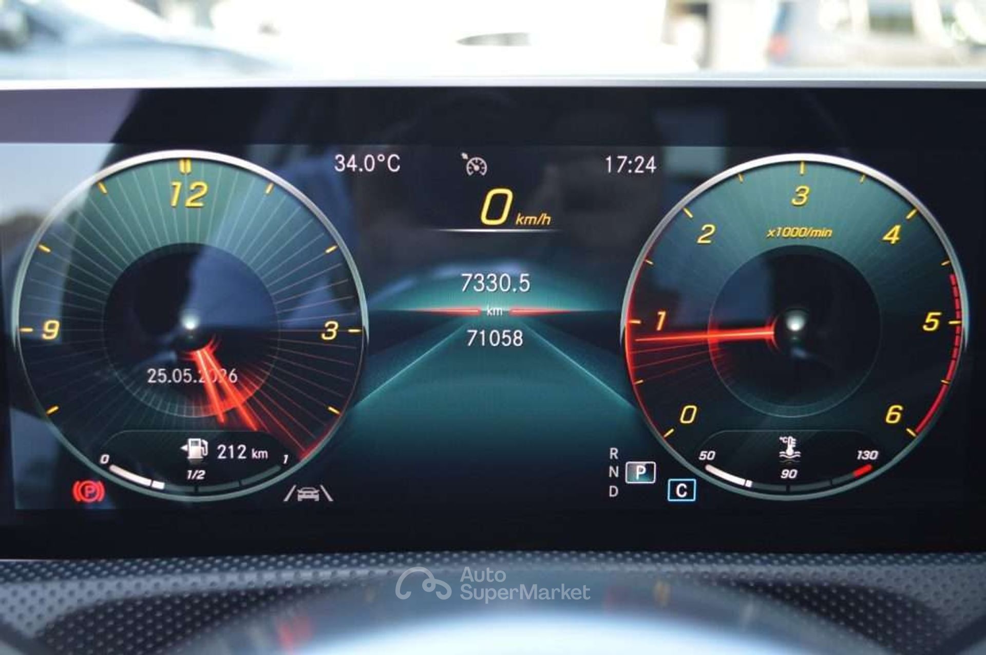Mercedes-Benz Classe A d Automatic Premium AMG Usata Diesel con 71.058 ...
