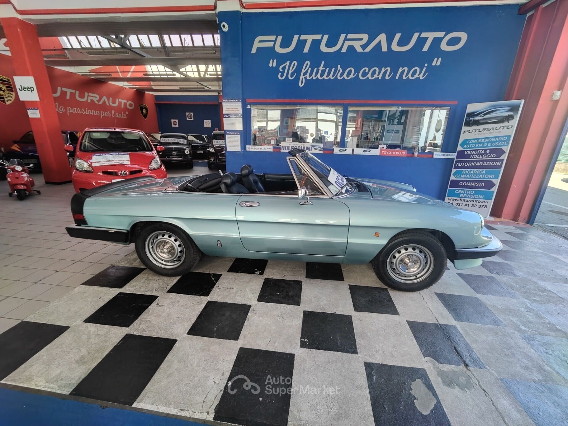 Alfa Romeo Spider Aerodinamica ASI.s Usata Benzina con 81.000 km a Fino ...
