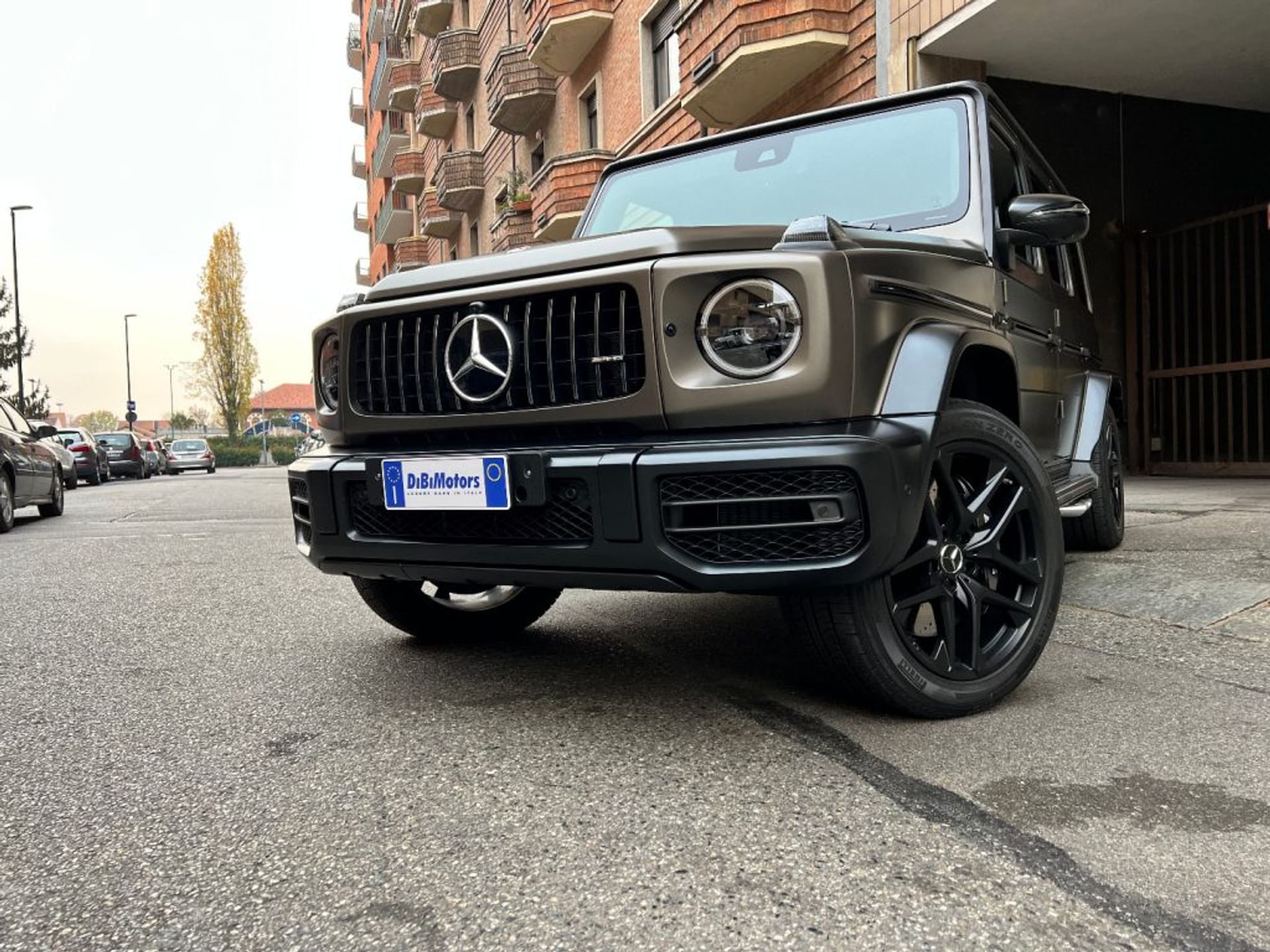 Mercedes-Benz Classe G UFFICIALE GRIGIO MONZA MAGNO OPACO KM 28000 ...